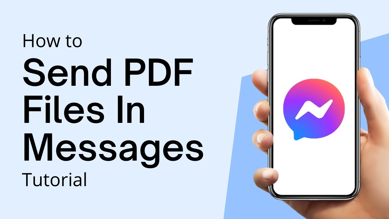 How To Send PDF File In Messenger App 2022 Send Files On Facebook How To Send PDF File In Messenger App 2022 Send Files On Facebook