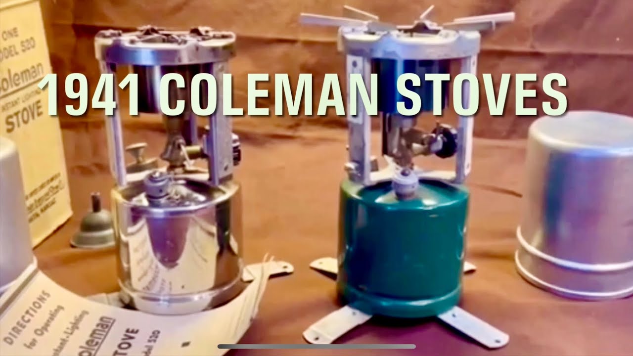 Coleman WWII Vintage Military Camp Stove #colemanstove #ww2 - YouTube
