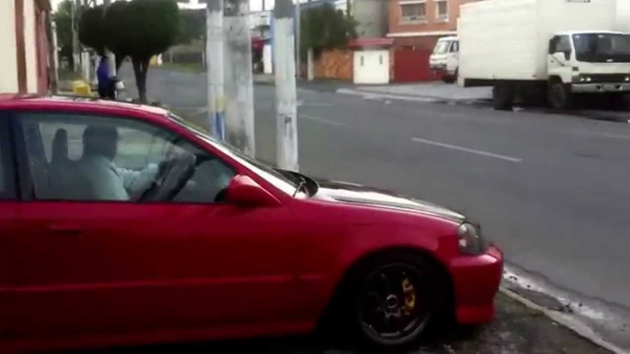 EM1 B20 VTec All Motor. Honda Swap. Jerry Built Tuned - YouTube