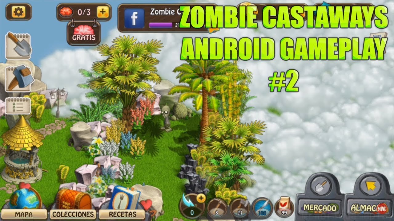 Zombie Castaways Android Gameplay Walktrough en Español #2 - YouTube