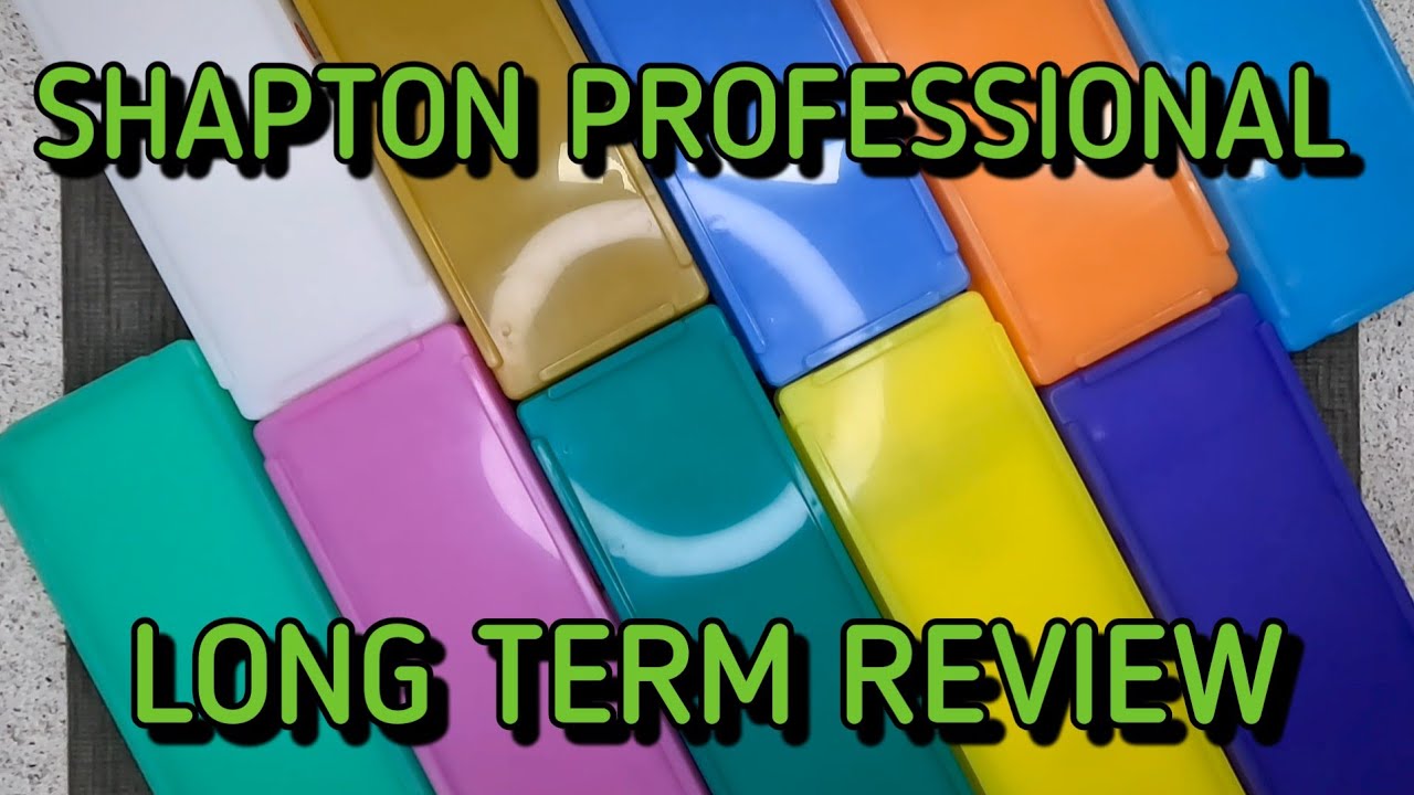 Shapton Professional Complete Whetstone Line Up, Long Term Review ...