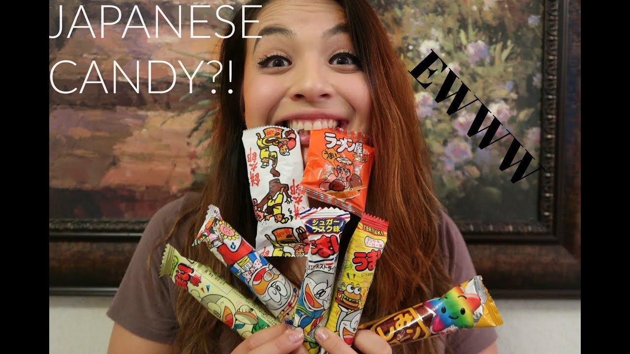 TESTING GAG REFLEX?! | TASTING JAPANESE CANDY - YouTube