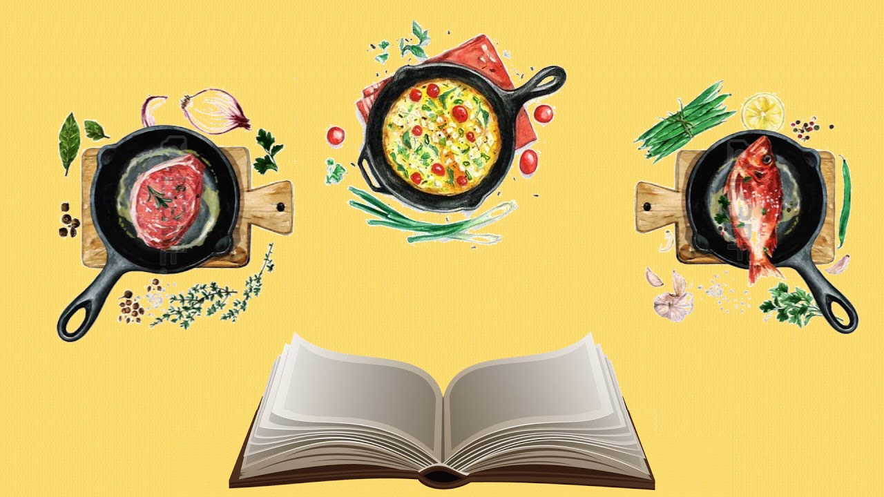 Intros de COCINA editables Cooking Intro for channel - YouTube