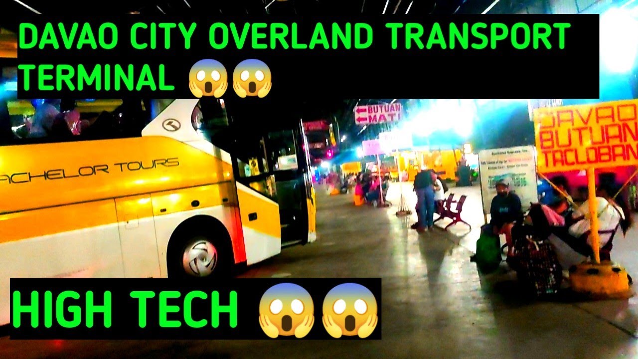 BYAHENG DAVAO CITY OVERLAND TRANSPORT TERMINAL VLOG - YouTube