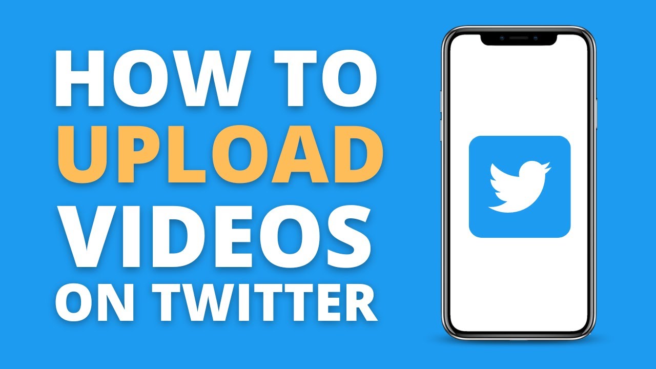 How To Upload Videos To Twitter 2023 - YouTube