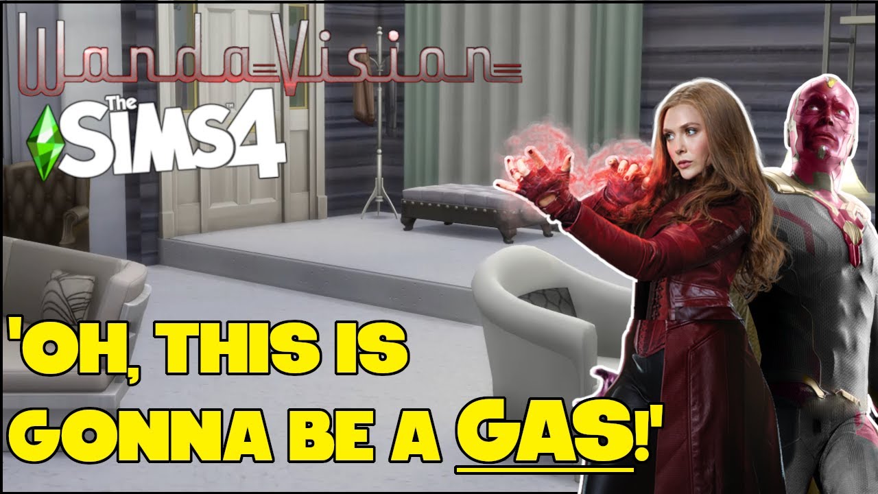 Sims 4: Touring My Wandavision-Inspired Build BUT it's even more ...