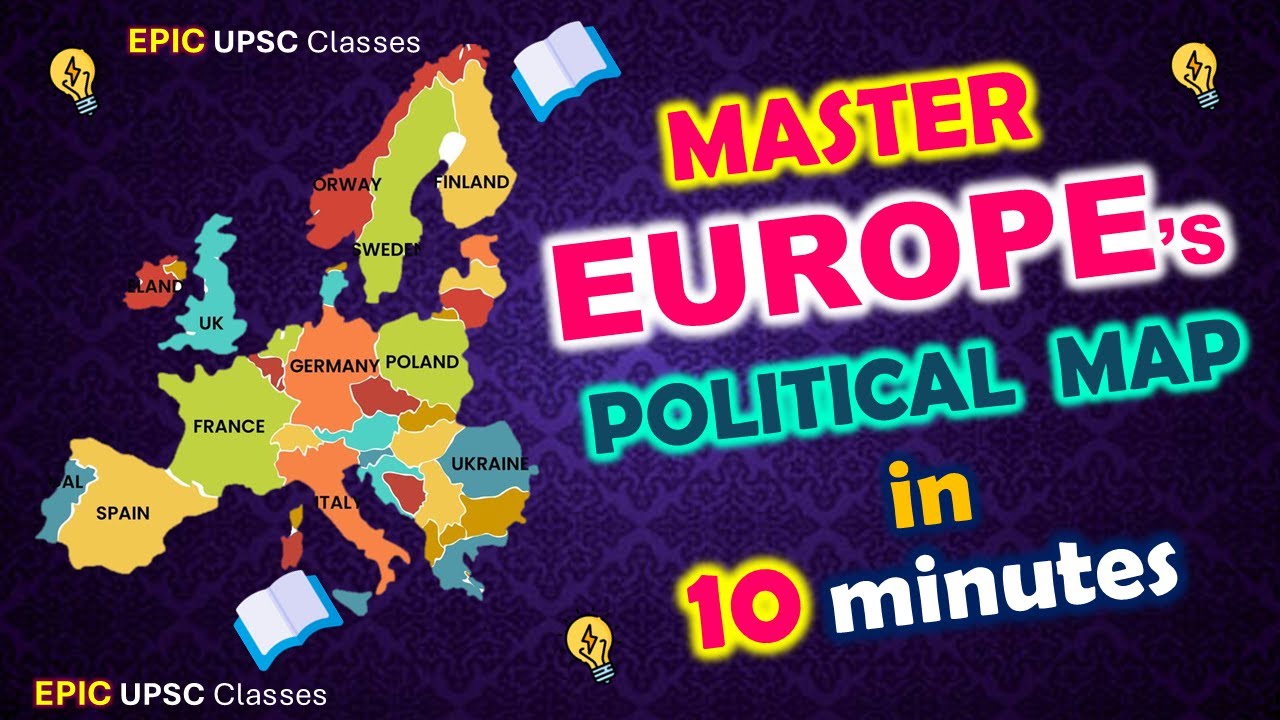Europe Memory Map EPIC UPSC Classes - YouTube