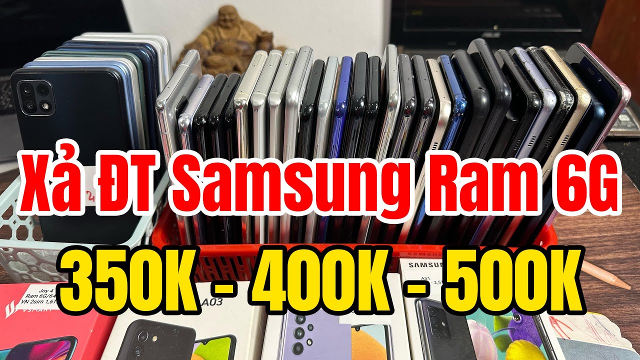 Xả Nhiều ĐT Samsung Ram 6G Giá Rẻ 350k - 400k - 500K - 650K | Note 9 ...