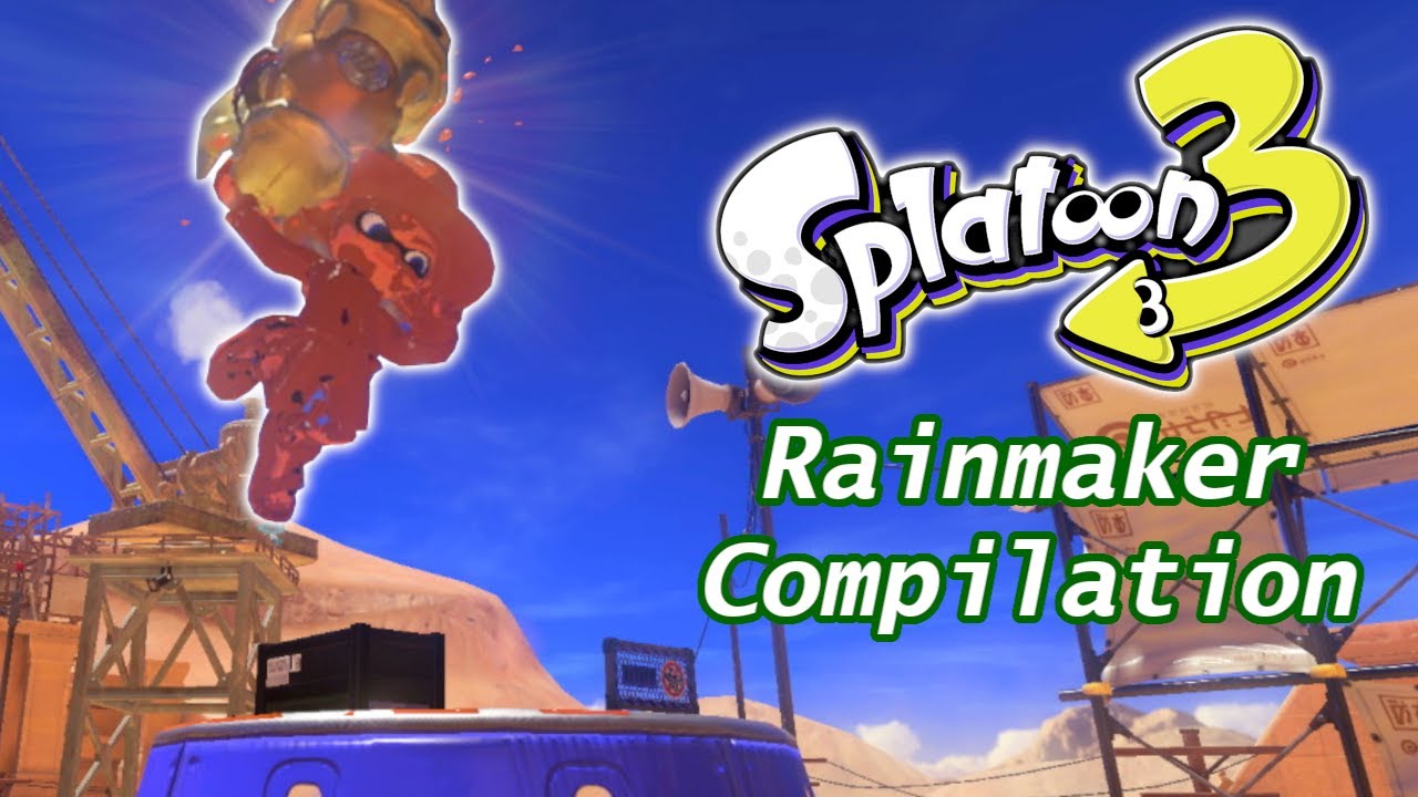 Totally Skillful Rainmaker Gameplay - Splatoon 3 Compilation - YouTube