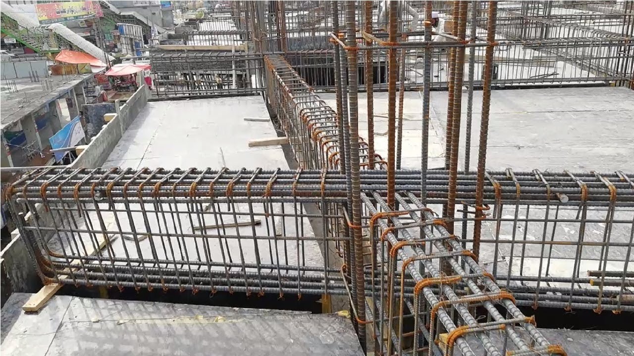 Structure Design of Beam For 4 Storey Building - YouTube