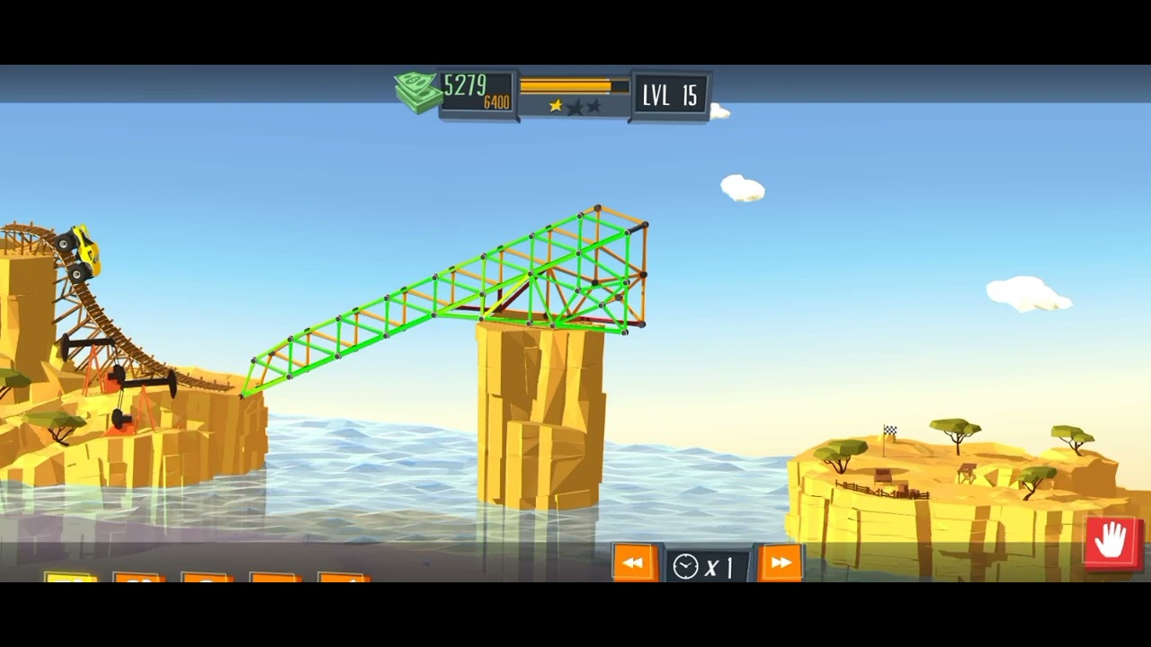 Build a Bridge | levels 15| - YouTube