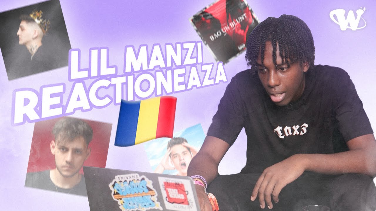 LIL MANZI Reactioneaza la artisti ROMANI 🔥 - YouTube