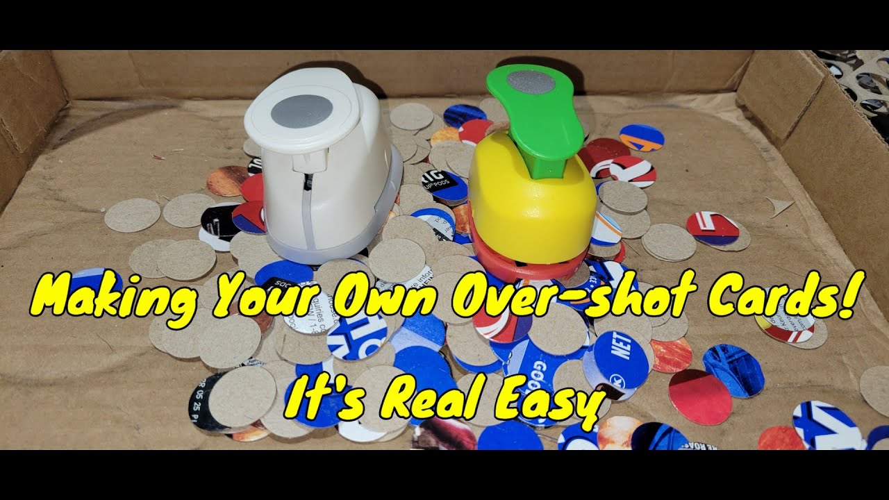 B.R.O. Quick Tip! Making Over-shot Cards! - YouTube