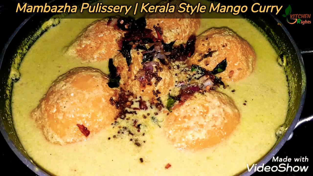 Mambazha Pulissery | Kerala Style Mango Curry - YouTube