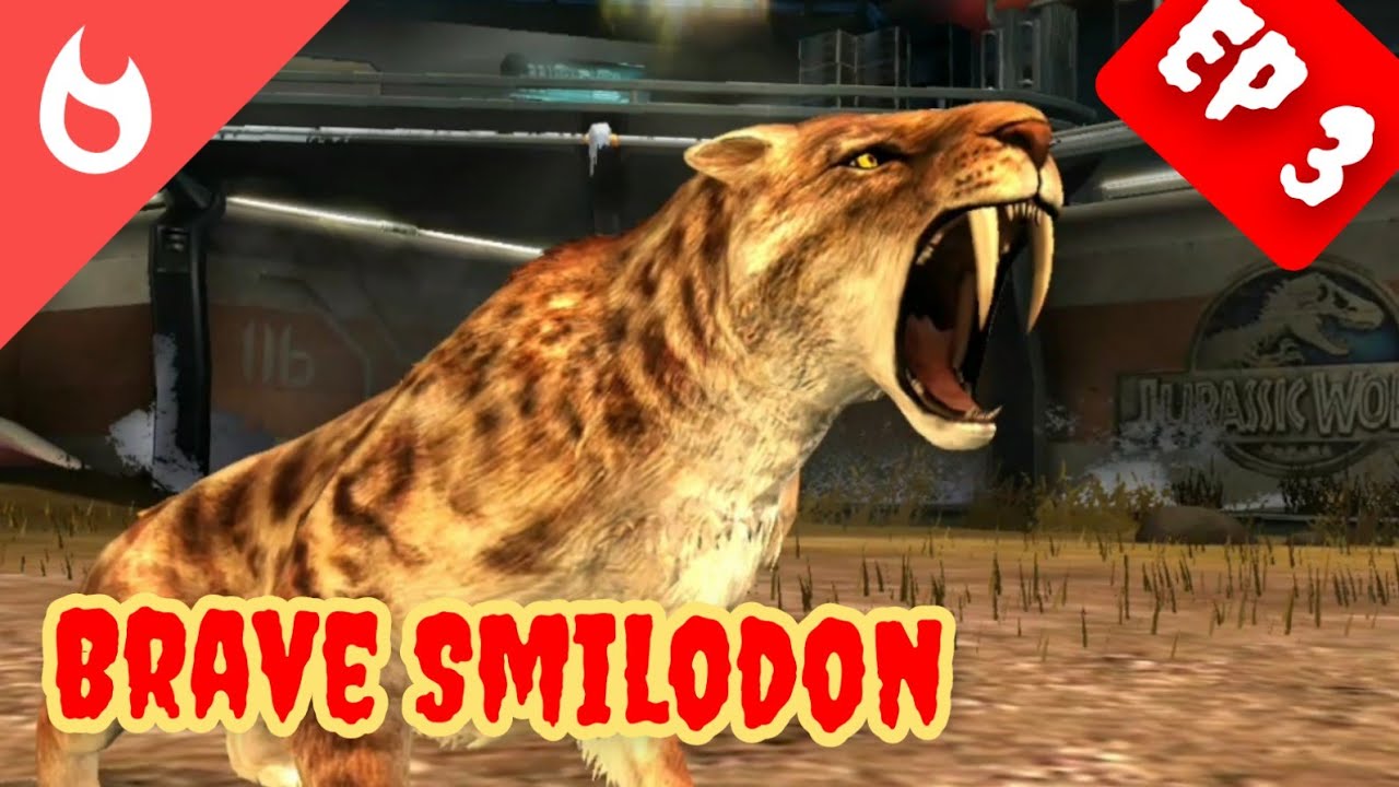 Jurassic World Prehistoric Rumble| Brave Smilodon - YouTube