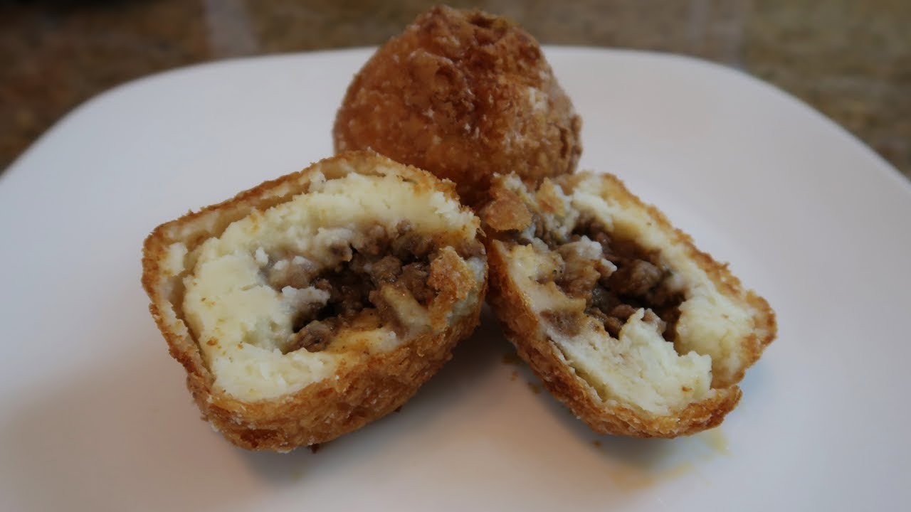 How To Make The BEST Relleno De Papa (Potato Balls) - YouTube