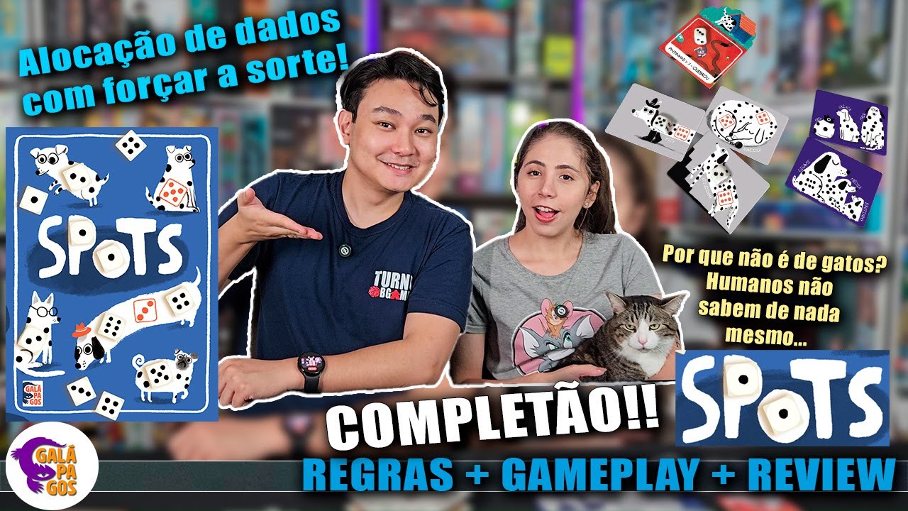 SPOTS l Regras + Gameplay + Review - YouTube