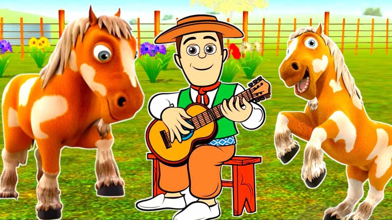 El Pollito Pia 3D animals game | Baby animal Cartoon Video | de la ...