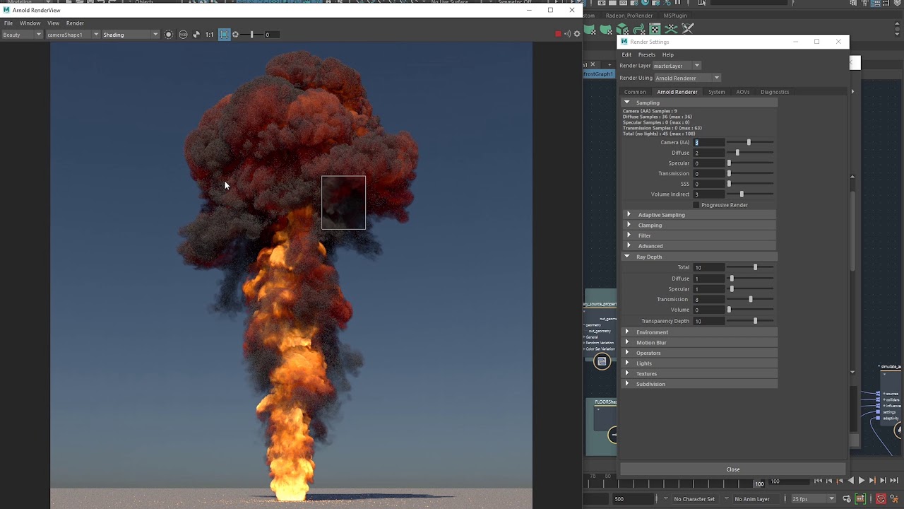 Bifrost Graph: Aero Combustion work flow PART 11 - Rendering - YouTube