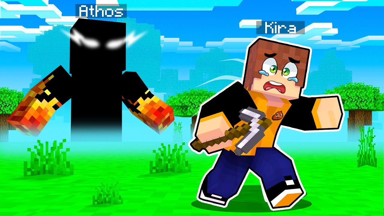 O ATHOS entrou no meu MUNDO e CONTROLOU TUDO no MINECRAFT - YouTube