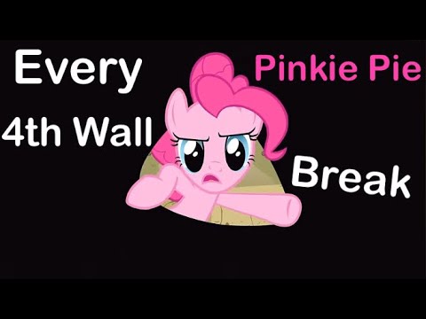 Every Pinkie Pie 4th wall break [MLP FiM compilation]