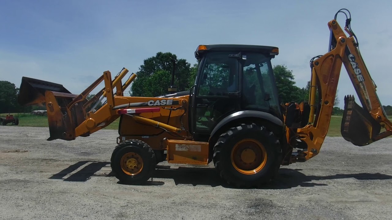2003 Case 580M - YouTube