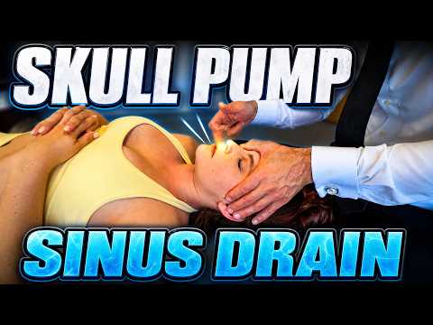 THAT HURT MORE THAN EXPECTED *Advanced Chiropractic Manual Therapy. RARE SINUS DRAIN METHOD*