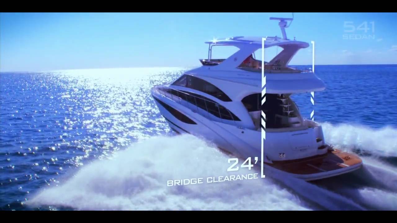 Meridian Yachts Collection - 541 Sedan (high definition) - YouTube