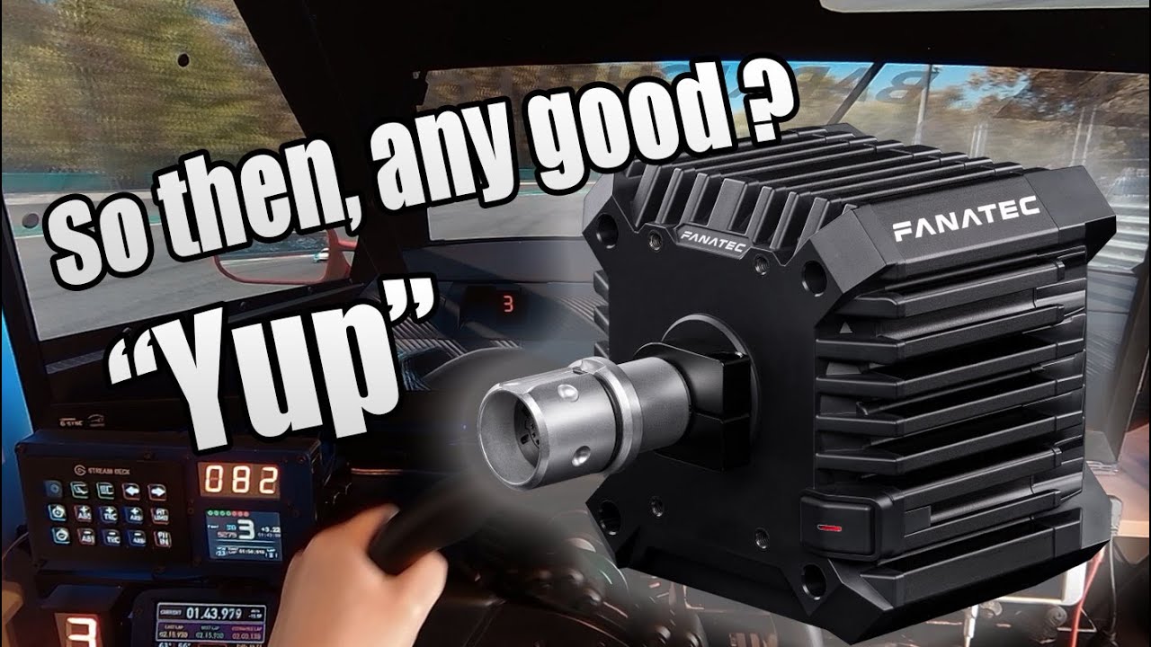 Fanatec CSL DD (with boost kit) 1st impression Talk and Drive! The ...