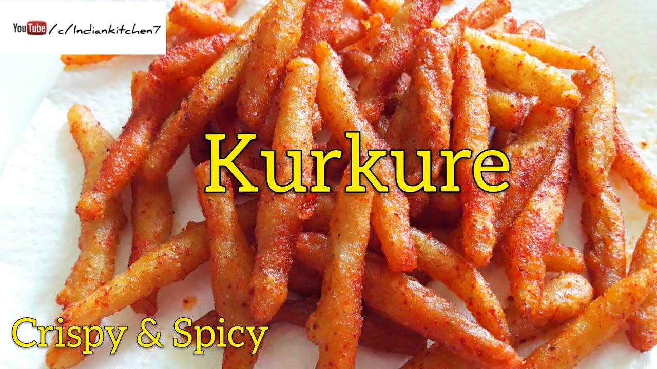 Crispy & Spicy Kurkure | How to Make Kurkure at Home| Rice Kurkure ...