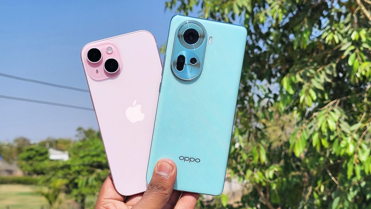 iPhone 15 Vs OPPO Reno 11 5G Camera Test | OPPO Reno 11 Vs iPhone 15 ...