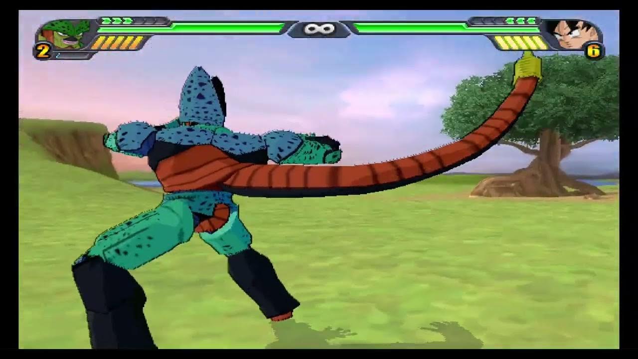 Dragon Ball Z Budokai Tenkaichi 3 - Cell's Transformations on all Stages - YouTube