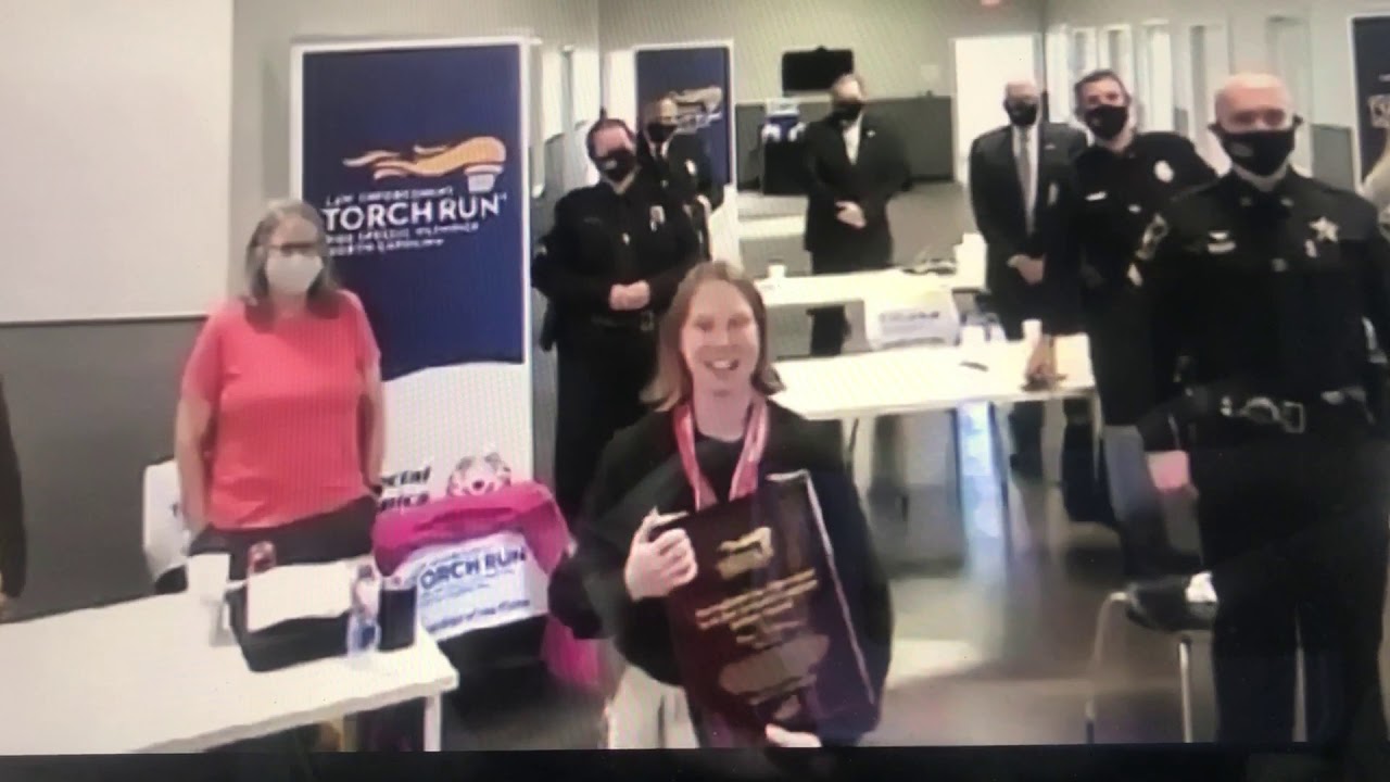 Robin Callaway receives 2020 International LETR Athlete Award - YouTube