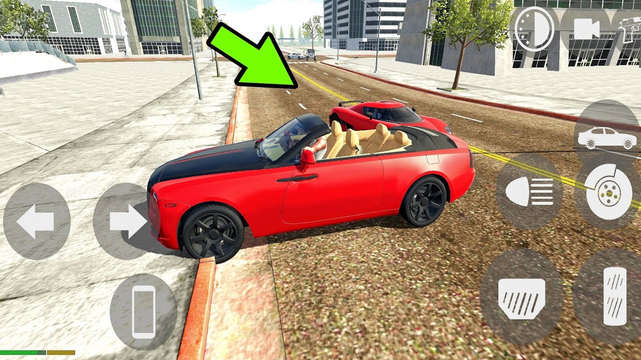 new Red colour car games - driving new cars in india bike simulator ...