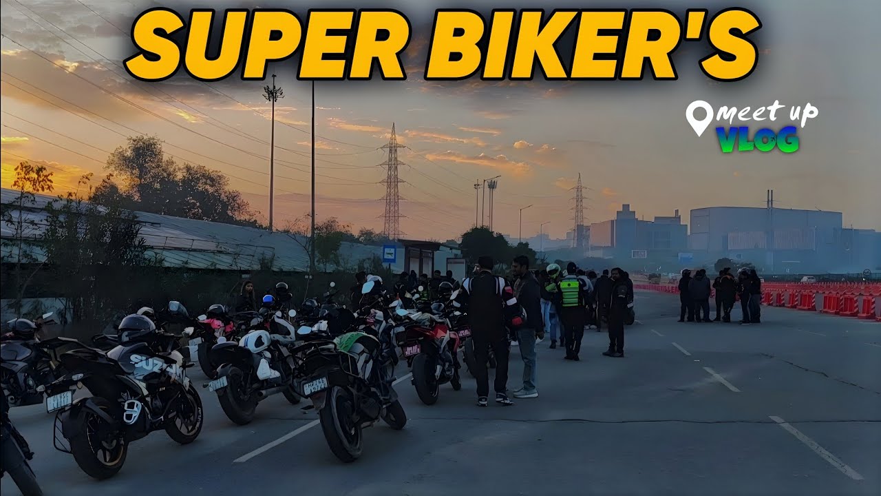 The Ultimate SUPERBIKE Meetup! 🏁 | [ Gurgaon/G20] Vlog - YouTube