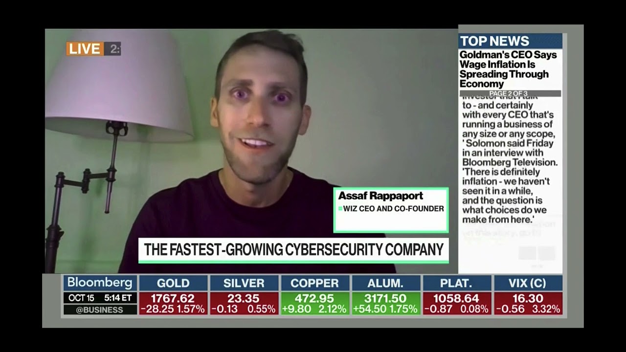 Bloomberg Technology - Wiz CEO Assaf Rappaport - YouTube