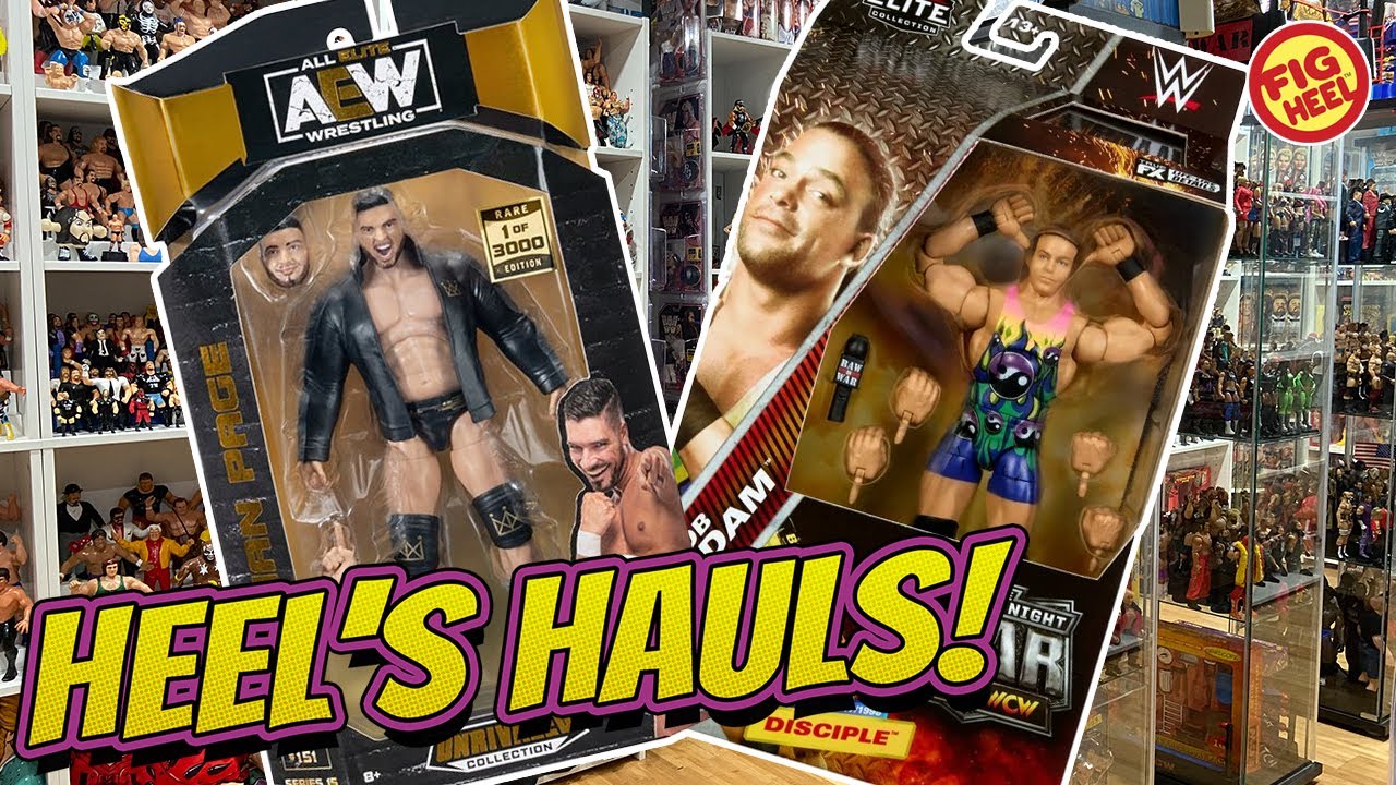Heel’s Hauls - AEW Chase Figure, WWE Elites, Knuckle Crunchers, Zombie ...