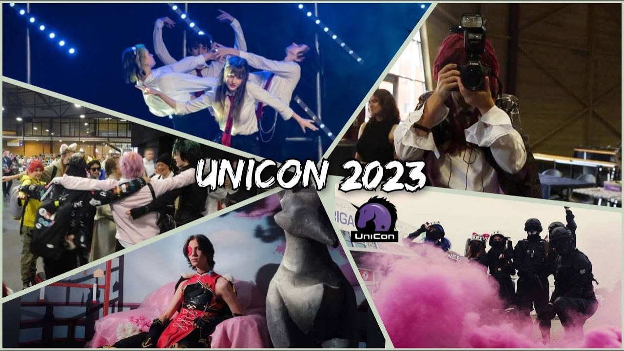 Unicon 2023: Слияние Аниме и Игровой Культуры на выставке в Риге - YouTube