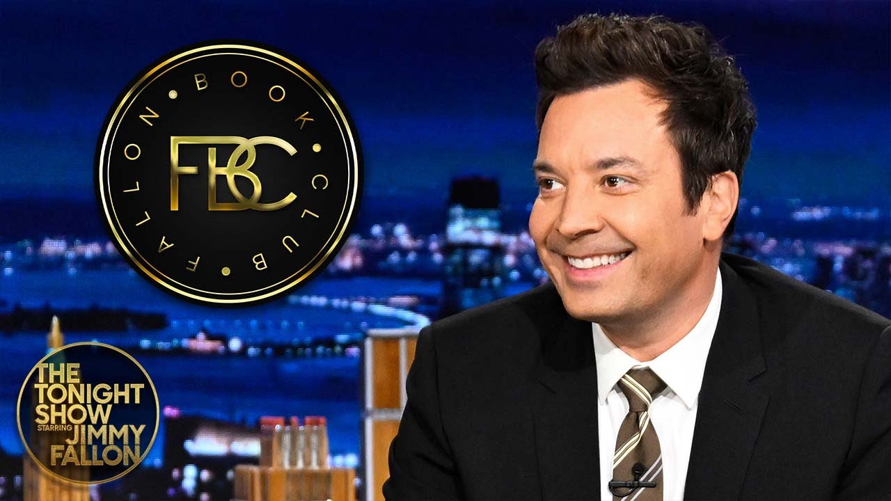 Jimmy Announces the Return of Fallon Book Club For 2025 | The Tonight ...