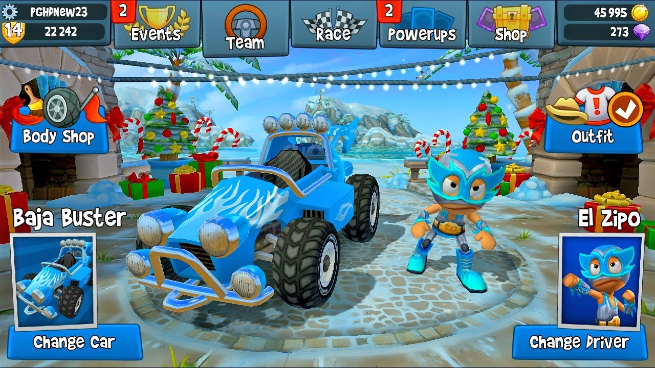 I Won Baja Buster from Tournament | Beach Buggy Racing 2 - YouTube