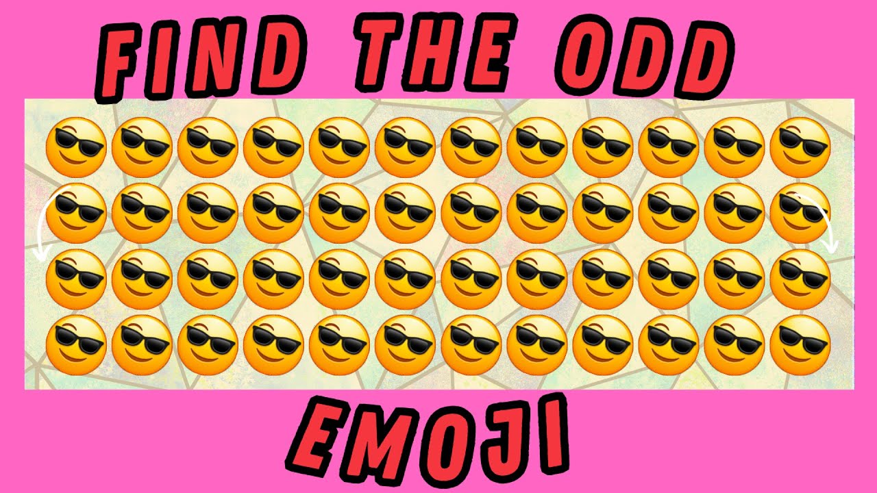 🔥Spot The Odd One Out Emoji Challenge! Can You Beat The Clock? #shorts ...