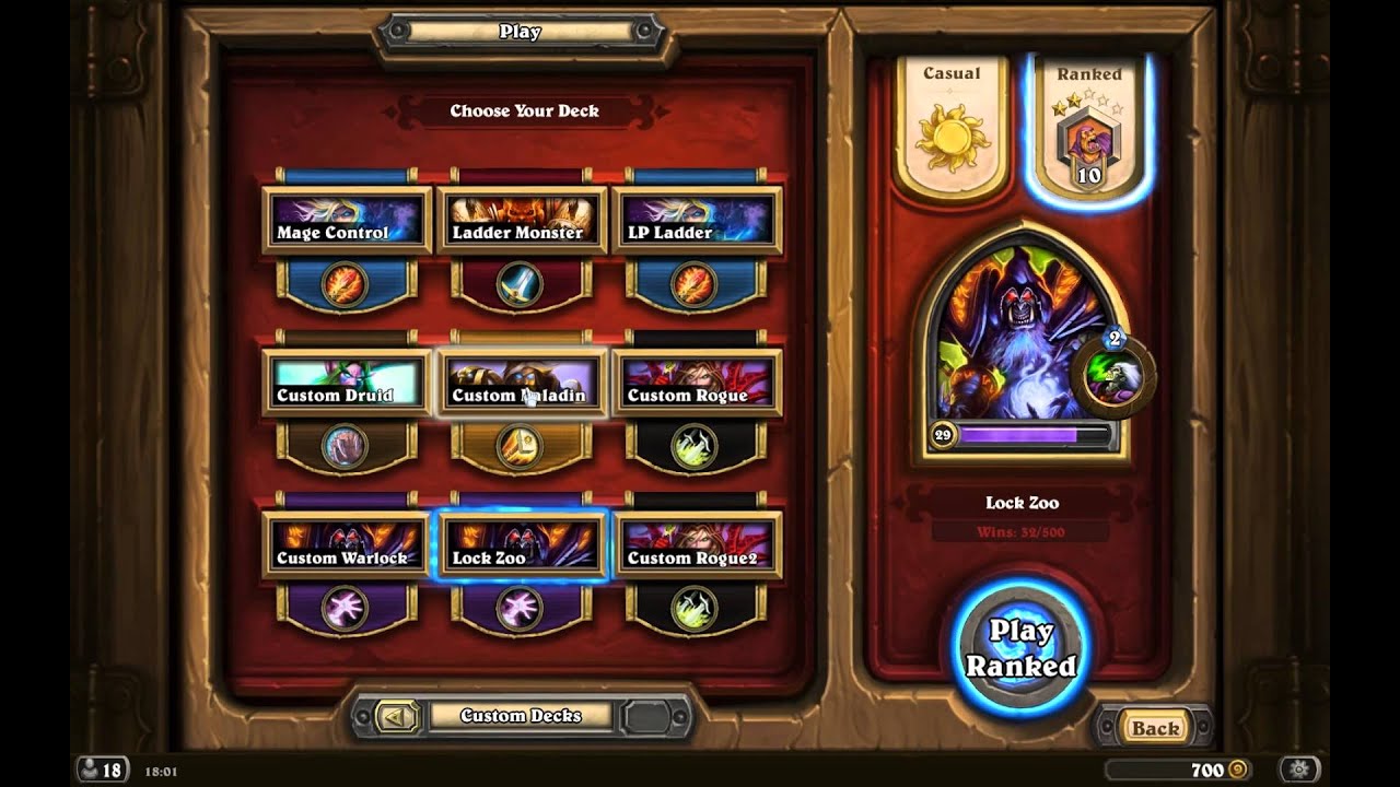 LP Hearthstone #146 - Zoo Lock #01 - Deutsch - YouTube