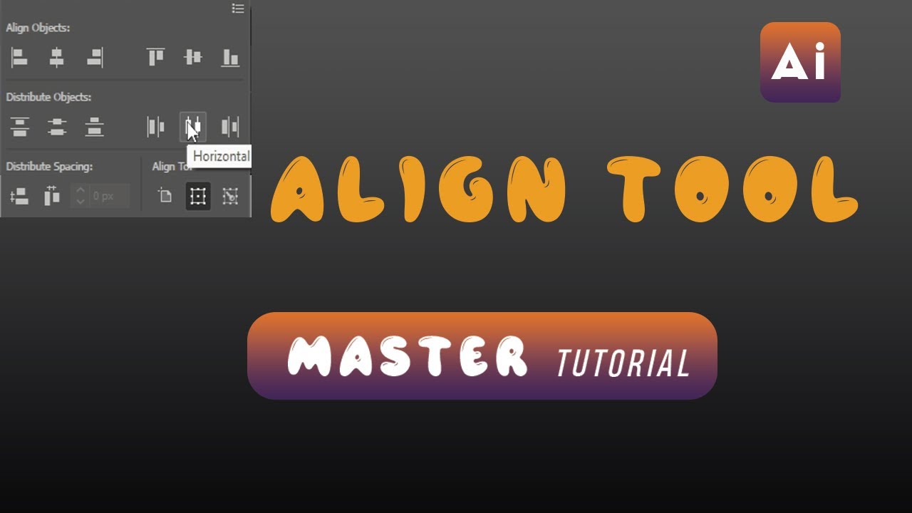 Tutorial How To Use Align Tool With Adobe Illustrator YouTube tutorial-how-to-use-align-tool-with-adobe-illustrator-youtube