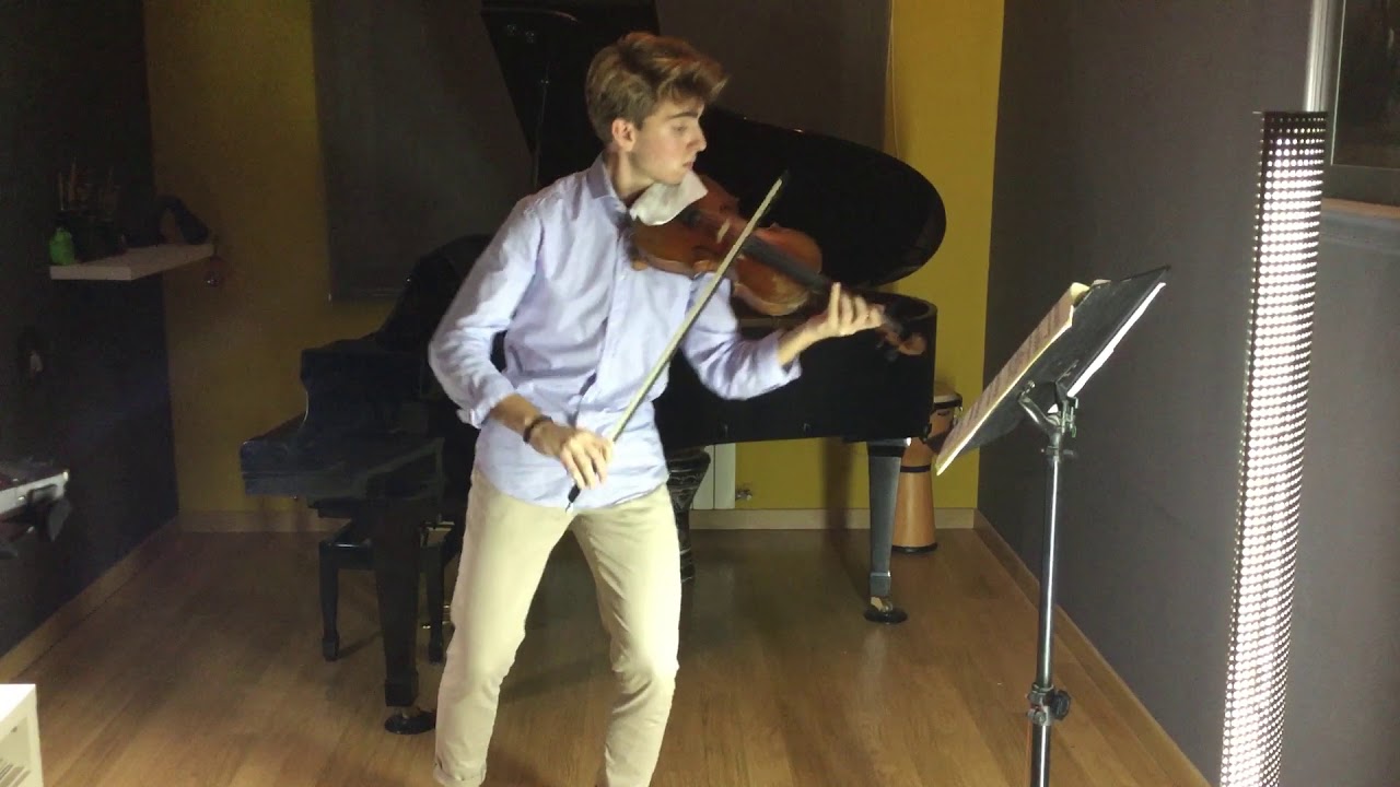 Pablo Turlo interpreta Partita N.III J.S.Bach BWV 1006 La Gavotte en ...