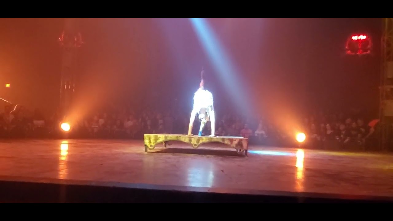 Paranormal Circus Stockton CA Contortionist Act - YouTube