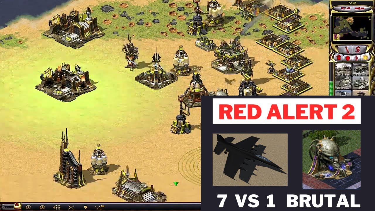 Red Alert 2 | Roman Empire I 7 vs 1 (Extra Hard AI) - YouTube