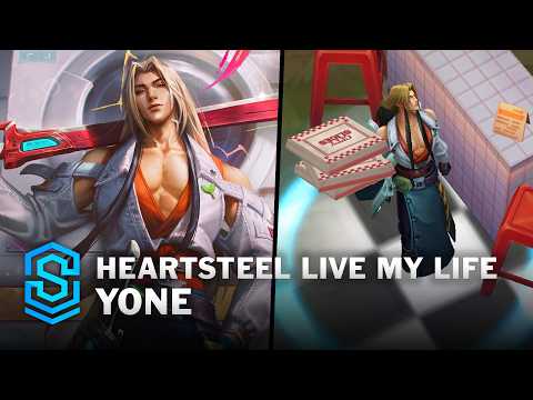 HEARTSTEEL Live My Life Yone Skin Spotlight - Pre-Release - PBE Preview - League of Legends