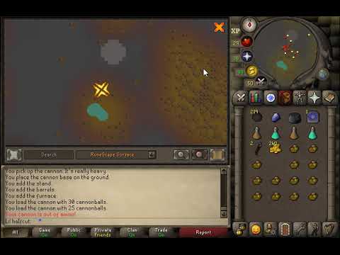 OSRS Wilderness Slayer: Safespotting Mammoths with Cannon - YouTube