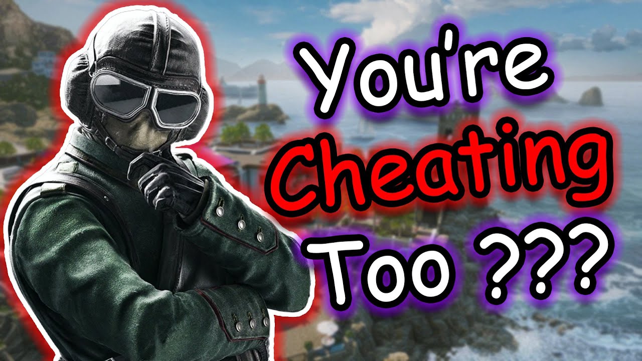 Cheating teammate thought I was cheating in R6 - YouTube