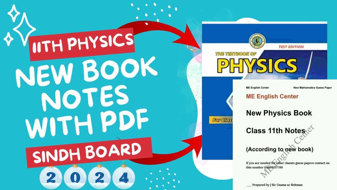 Class 11 New Physics Book Complete Notes PDF | All Chapters Covered ...